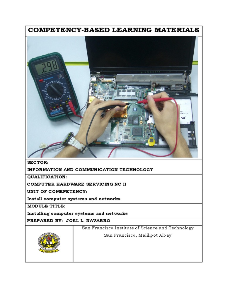 CBLM and Assessment Tool Sample PARTIAL | PDF | Central Processing Unit | Computer Data Storage