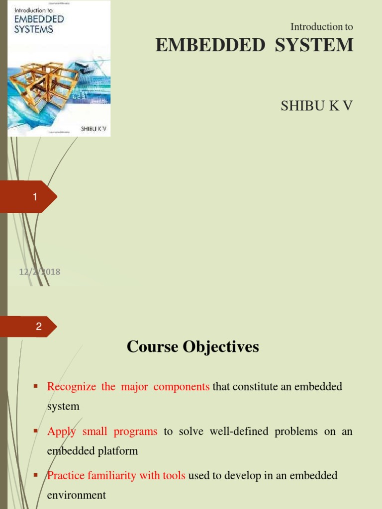 Embedded System: Shibu K V | PDF | Embedded System | Point Of Sale