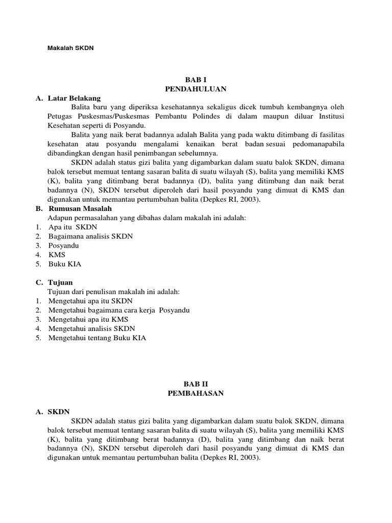 SKDN | PDF | Ilmu Sosial | Pengembangan Diri