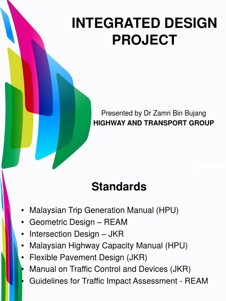 Integrated Design Project: Highway and Transport Group | PDF | Road ...