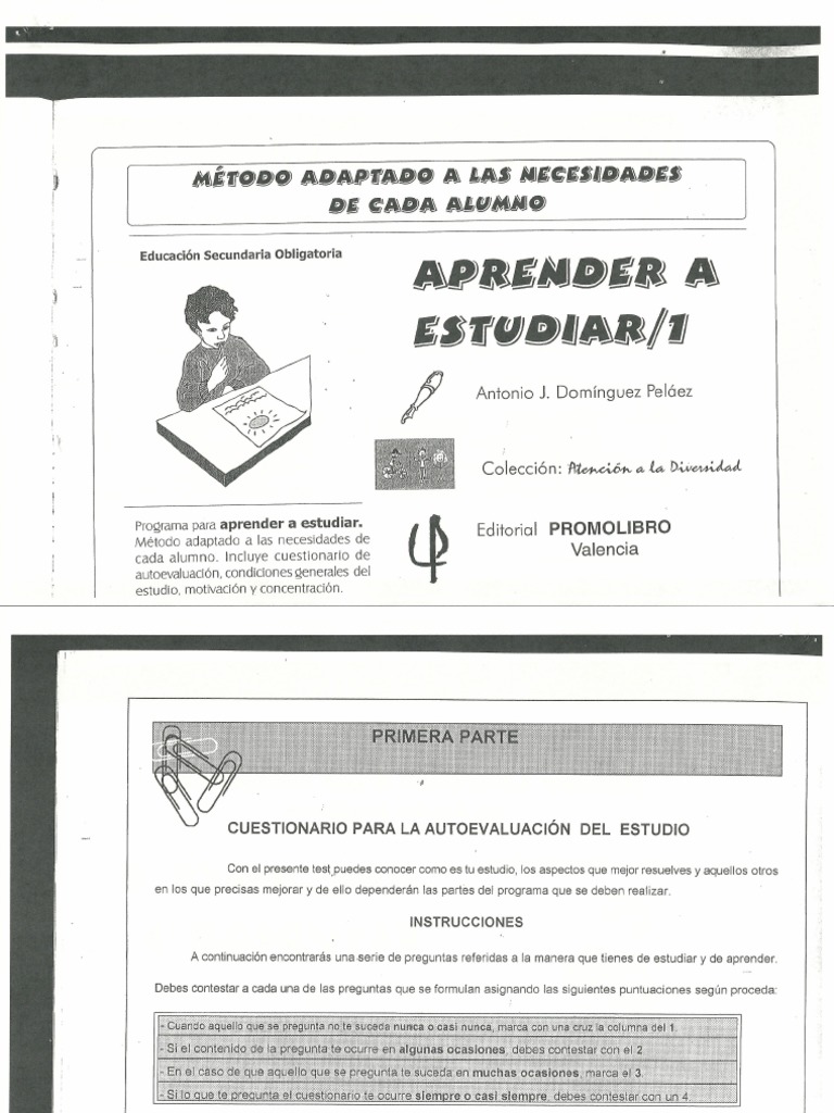Aprender A Estudiar | PDF
