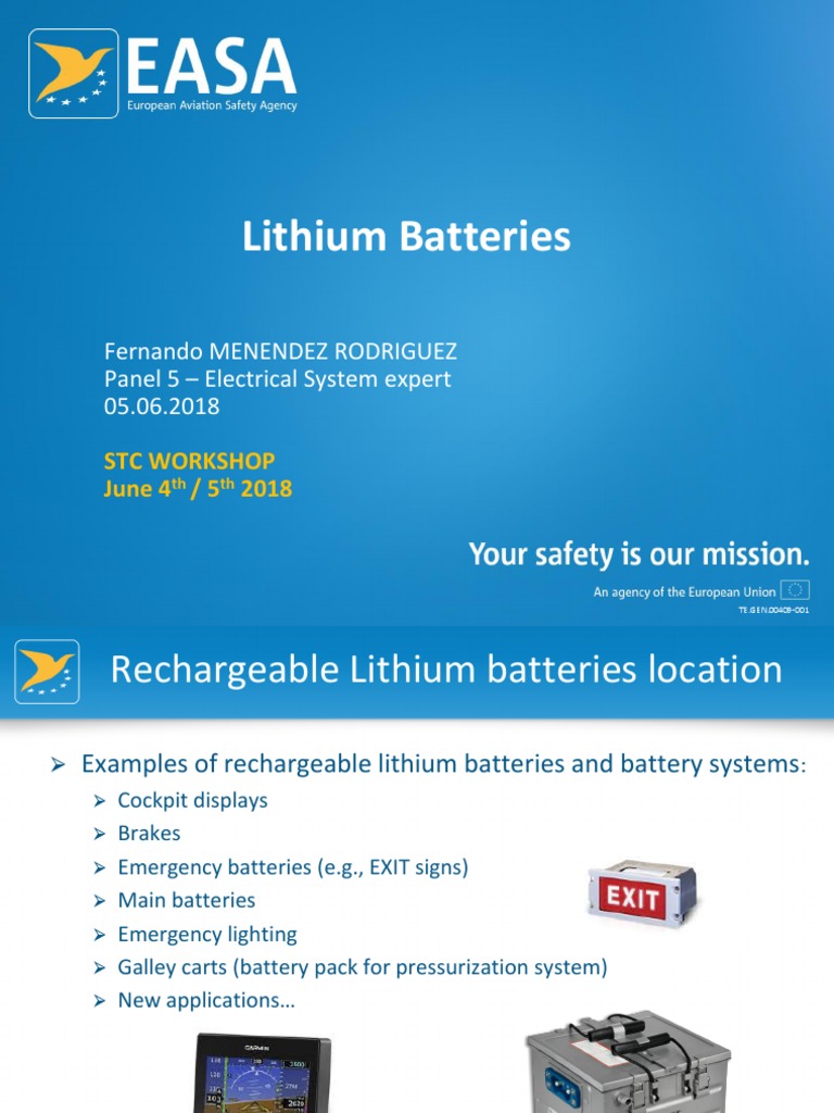 Lithium Batteries | PDF | Rechargeable Battery | Aviation