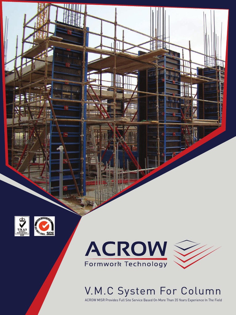 VMC Column Formwork System | PDF | Economic Sectors | Civil Engineering
