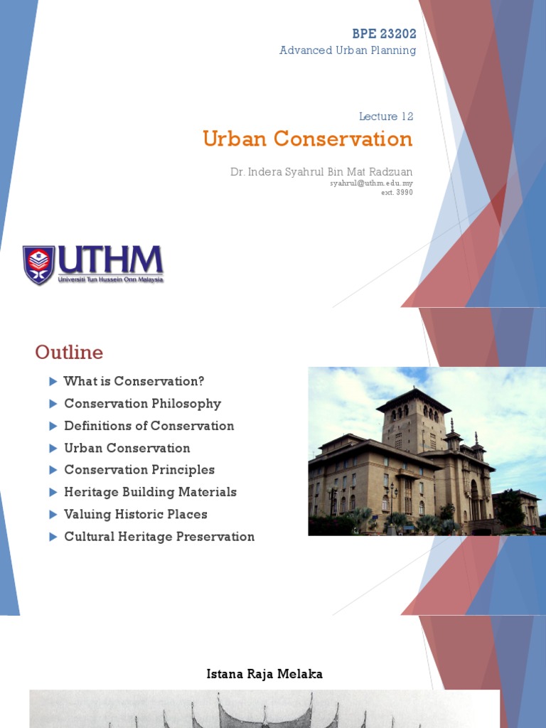 Urban Conservation | PDF | Cultural Heritage | Museology