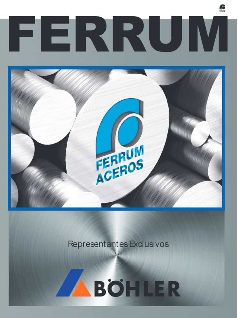 Catalogo Ferrum - Indd - Catalogo | PDF | Tratamiento a base de calor ...