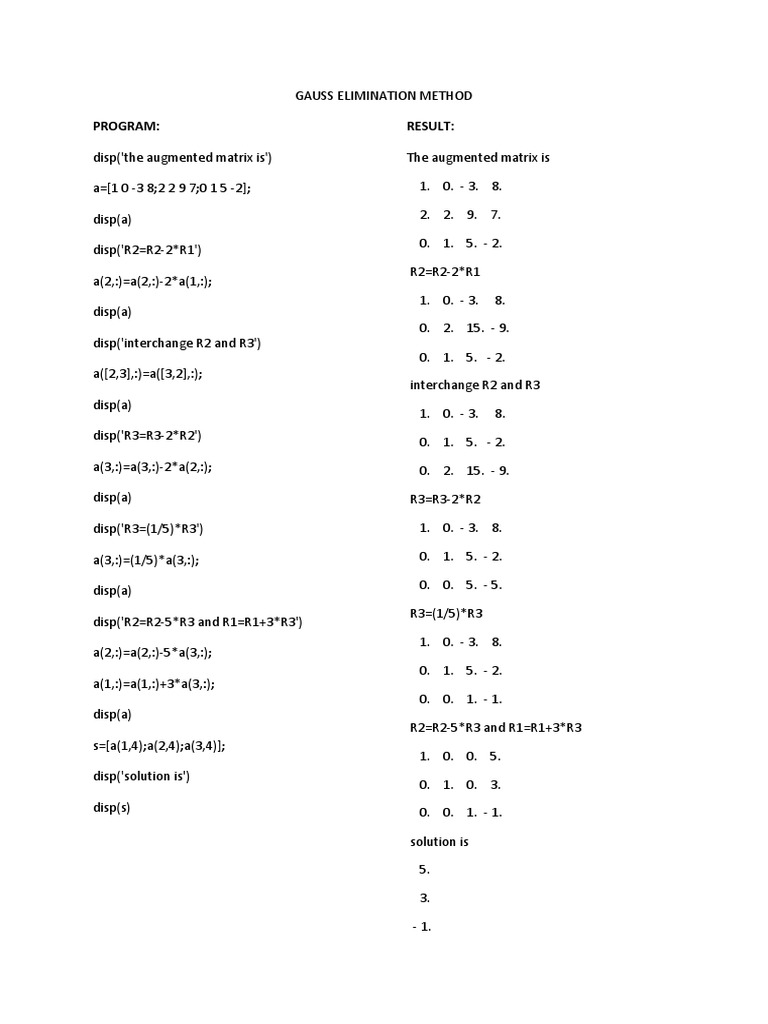 Scilab Code | PDF | Truss | Force