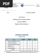 Planificare A X A Dirigentie - Module. 2023-2024 | PDF