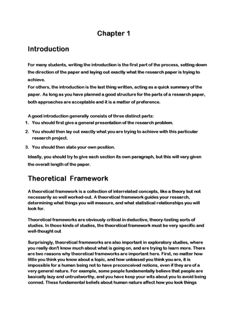 Parts of A Reasearch Paper | PDF | Data | Research Design