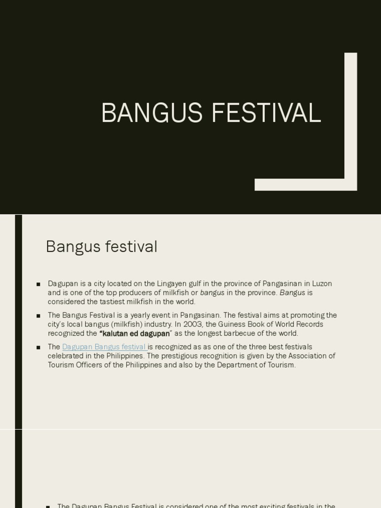 Bangus Festival | Philippines | Leisure
