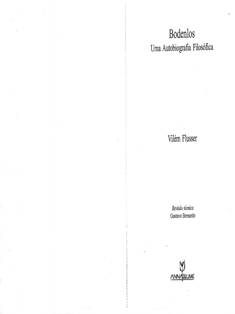Flusser. Bodenlos-2 | PDF