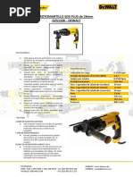 Ficha Tecnica Pulidora Dewalt DWE4120 | PDF | Hogar y jardín