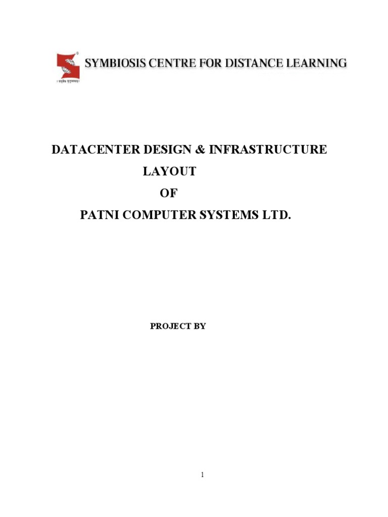 Datacenter Design & Infrastructure Layout | PDF | Data Center ...