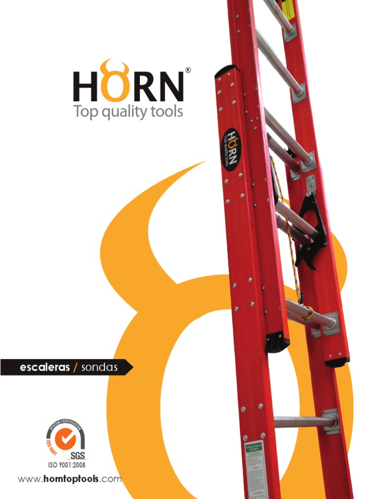 Escaleras Horn 2013 Enero PDF | PDF | Aluminio | Acero