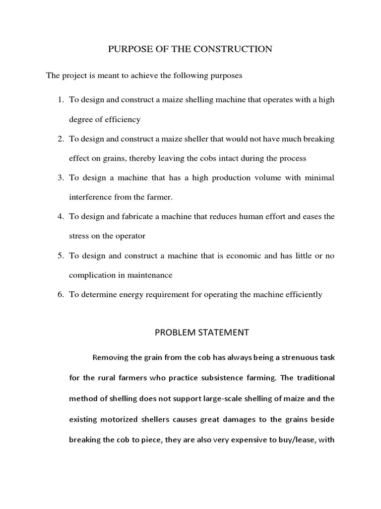 Problem Statement | PDF