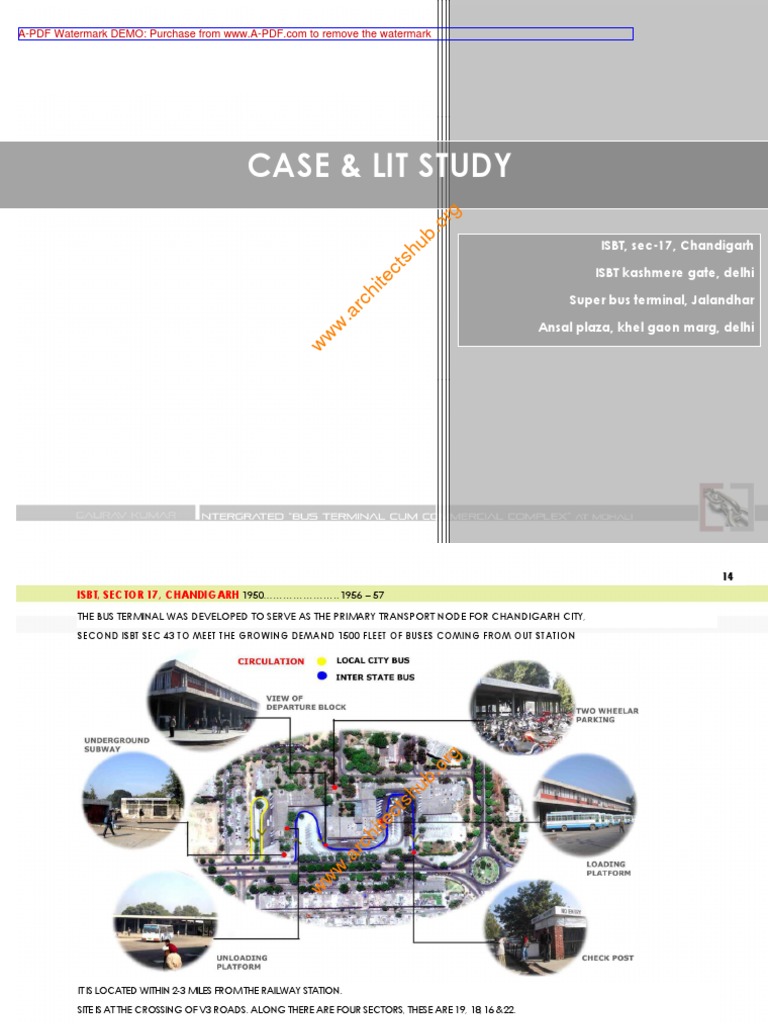 Casestudy Interstatebusterminal | PDF | Bus | Elevator