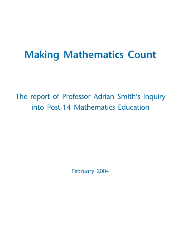 Maths Inquiry Final Report | PDF | Teacher Education | Teachers