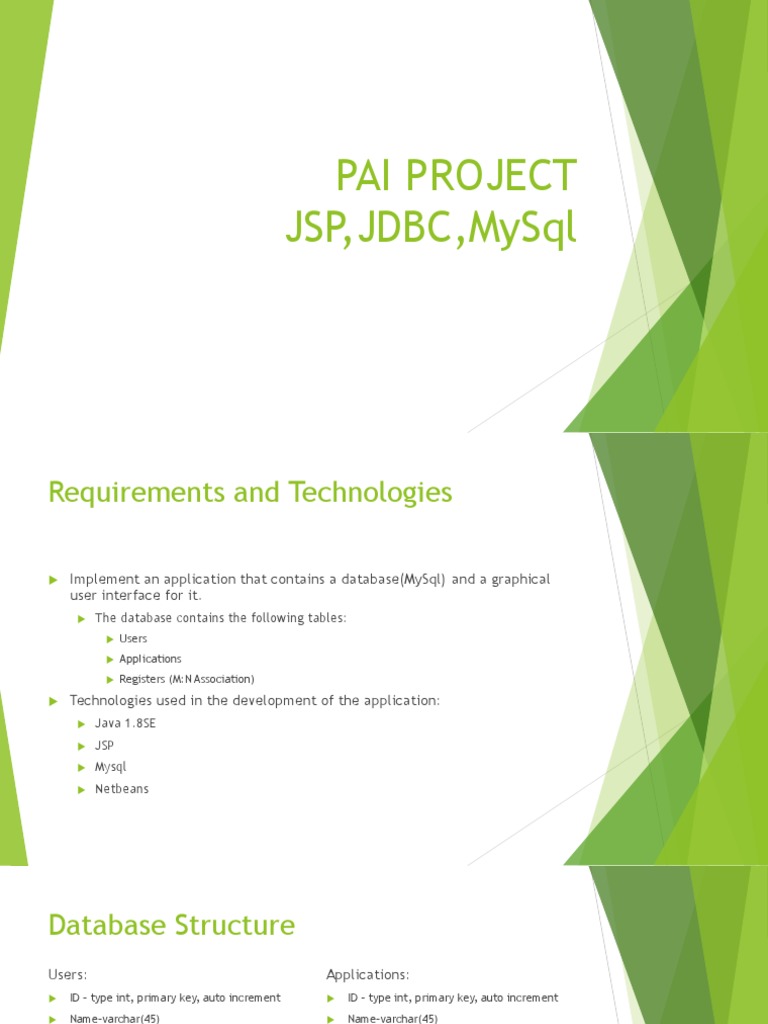 Documentatie PAI | Download Free PDF | Java Server Pages | Databases