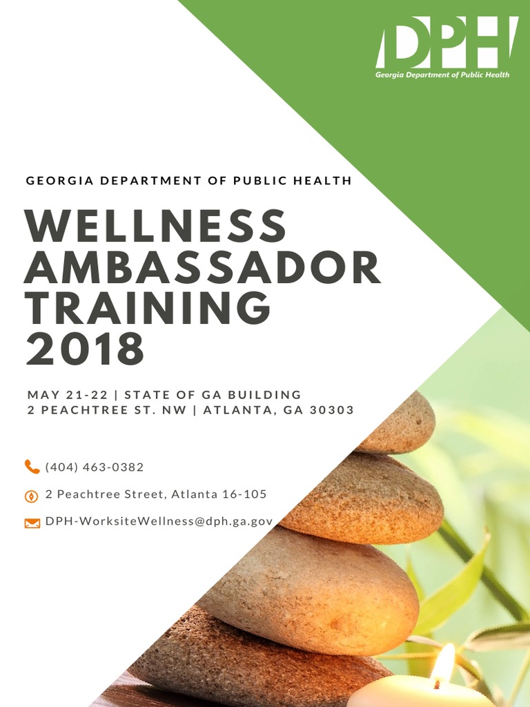 Wellness Ambassador Training Program 2018 | PDF | Health Care | Business