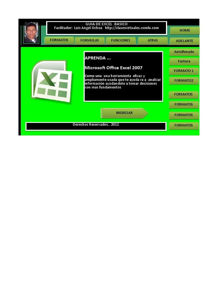 Guia de Excel en EXCEL1 (1) 2 | PDF | Microsoft Excel | Euro