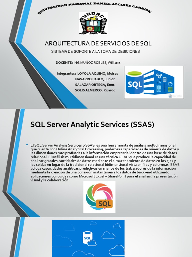 Arquitectura de Servicios de SQL | PDF | Servidor SQL de Microsoft | SQL
