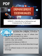 Subject Orientation EmTech | PDF | Educational Technology | Communication