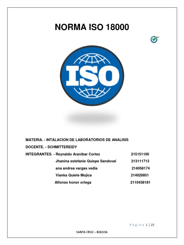 Normas Iso 18000 | PDF | Business