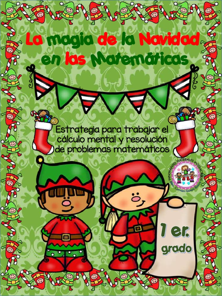 Estrategias Navideñas en Matemáticas | PDF | Color | Navidad