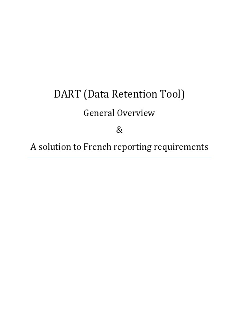 01 - DART - Configuration | PDF | Debits And Credits | Metadata