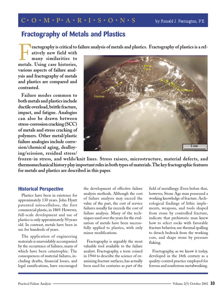 Fracture Analysis | Fracture | Ductility