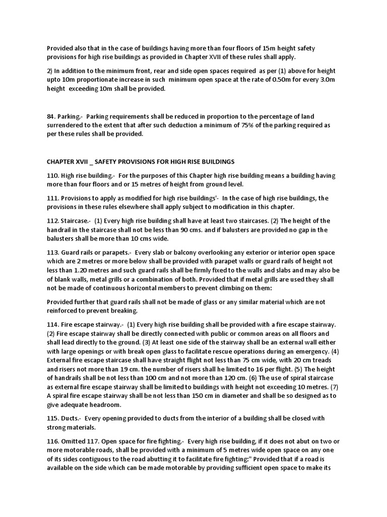 KMBR Break Down For High Rise | PDF | Stairs | Architectural Design