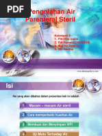 Air Untuk Injeksi (Water For Injection) | PDF