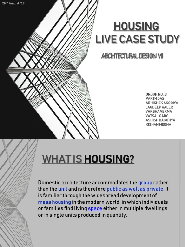 Housing Case Study | Download Free PDF | Apartment | Housing