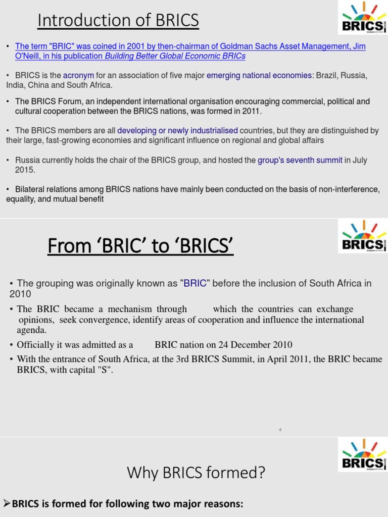 Brics 1 | PDF | Bric | Economies