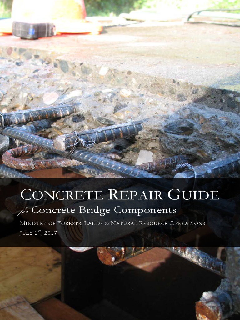 Concrete Repair Guide For Concrete Bridge Components | PDF | Rust ...