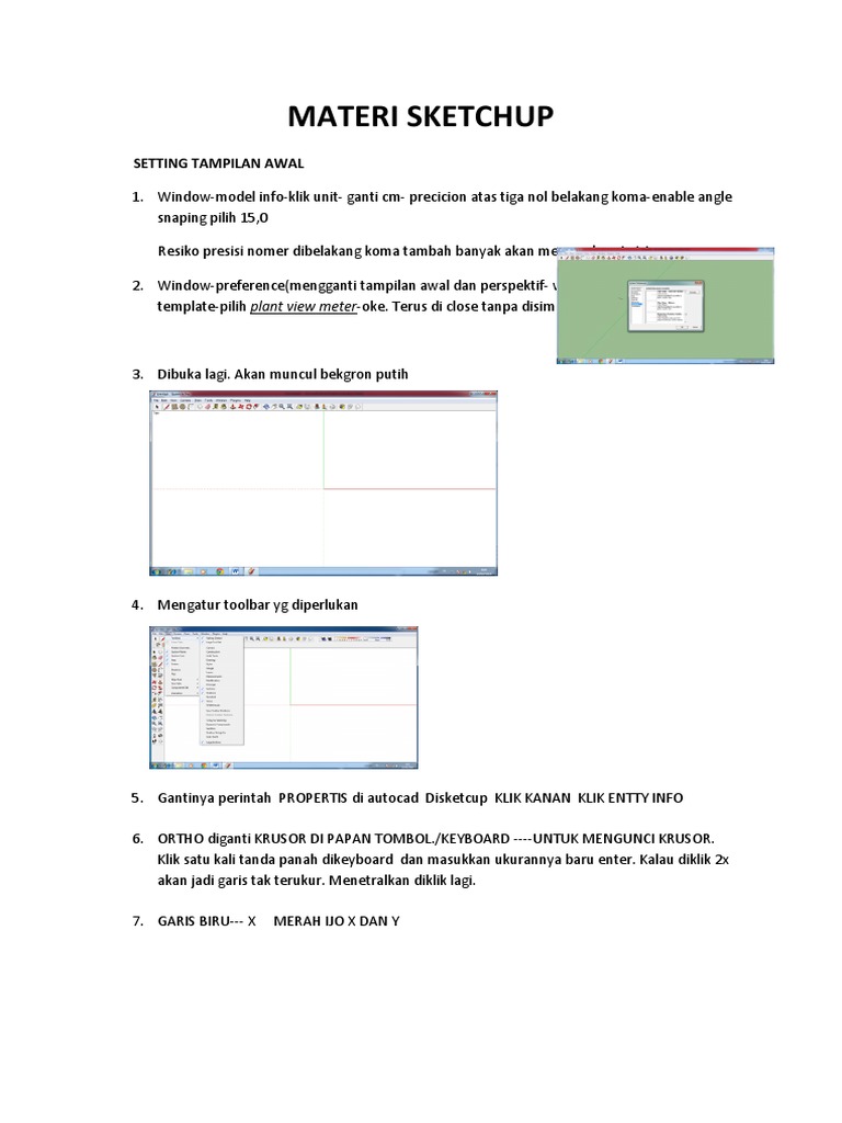 Modul Sketchup | PDF