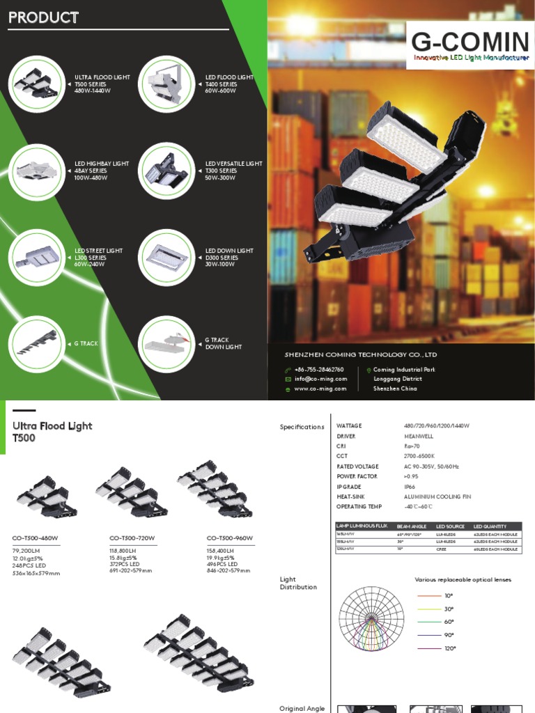 G-COMIN Catalog | PDF | Light Emitting Diode | Alternating Current