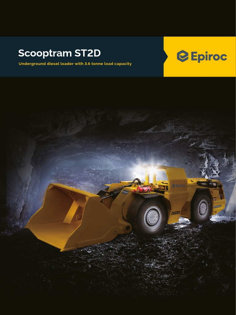 Scooptram ST2D: Underground Diesel Loader With 3.6 Tonne Load Capacity | PDF | Transmission ...