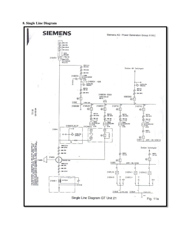 8.single Line Diagram | PDF