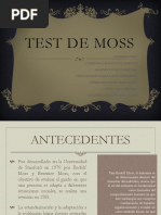 Manual de Interpretación Test Moss | PDF | Toma de decisiones | Evaluación