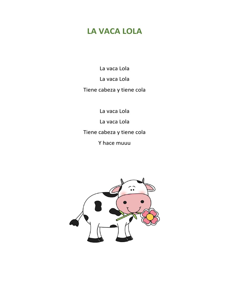La Vaca Lola | PDF