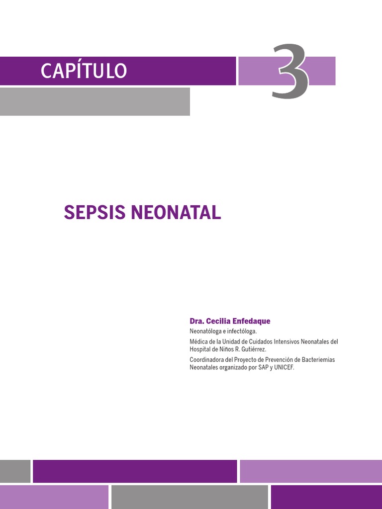 Sepsis Neonatal | PDF | Septicemia | Sistema inmune