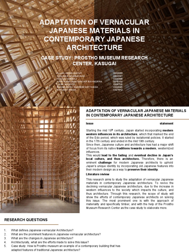 Japanese Architecture Presentation | PDF | Japan | Tokyo