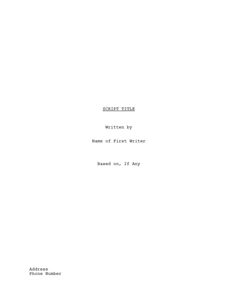 Script Structure Guide | PDF | Screenplay | Leisure