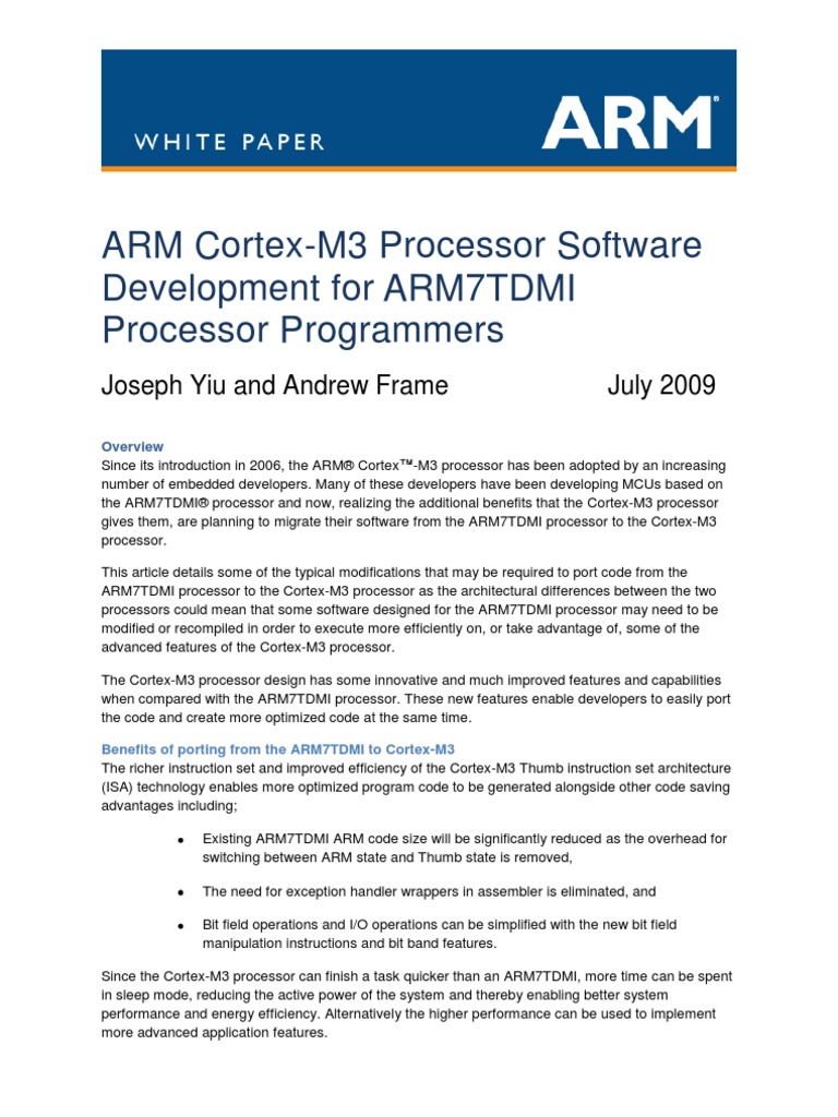 Arm Module Pdf Arm Architecture Microcontroller