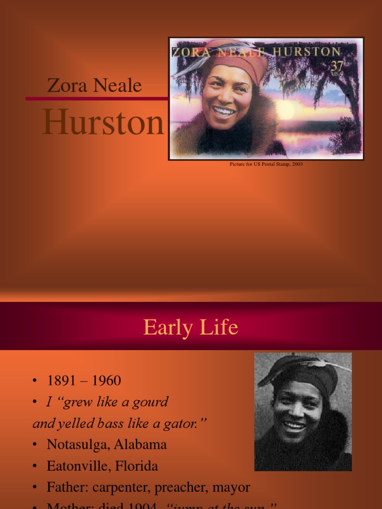 Zora Neale Hurston PowerPoint | PDF