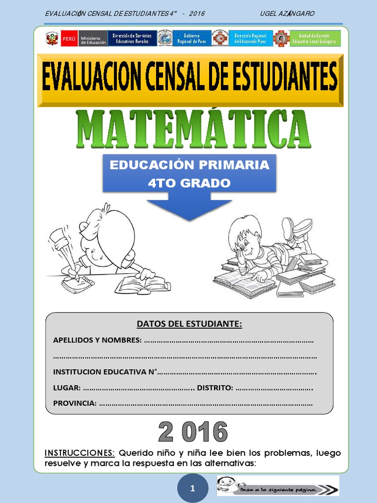 Examen de Matematica 8 ECE PDF | Download Free PDF | Biología Celular) | Naturaleza