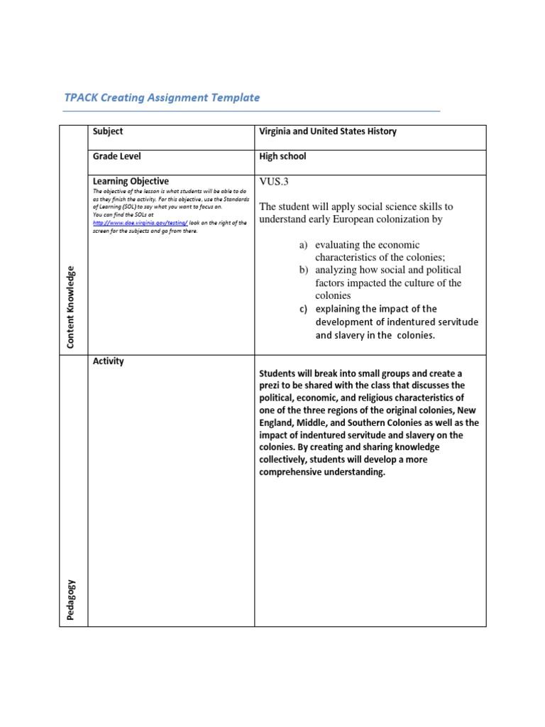 Tpack Model 1 | PDF | Slavery | Pedagogy