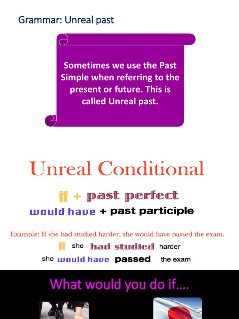 Grammar: Unreal Past | PDF