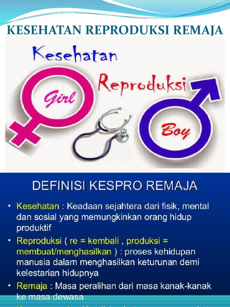 Poster Kesehatan Reproduksi Remaja - Homecare24