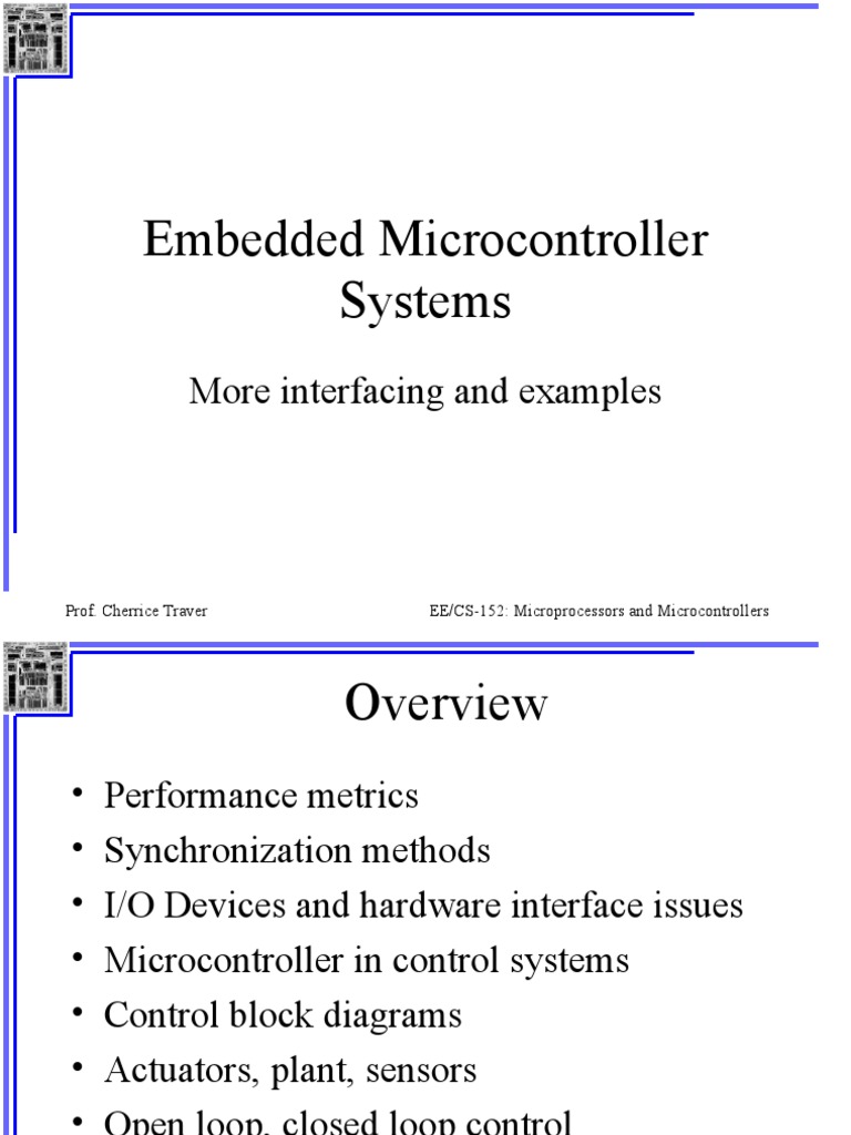 Embedded Micro Controller Systems | PDF